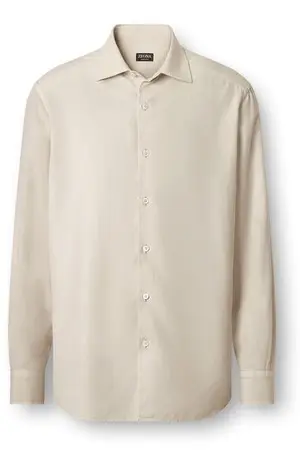 Zegna Silk Shirt - Ivory