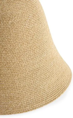 TOTEME Woven Paper Sun Hat - Neutral