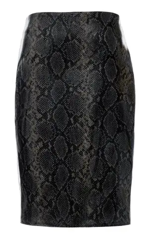 DES_PHEMMES Knee-length Skirt - Dark Green
