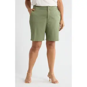 Wit & Wisdom Skyrise High Waist Bermuda Shorts