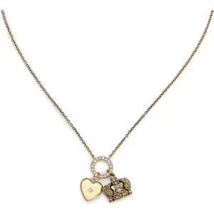 Kurt Geiger Charm Pendant Necklace - Gold