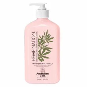 AUSTRALIAN GOLD Hemp Nation White Peach And Hibiscus Tan Extender 18oz