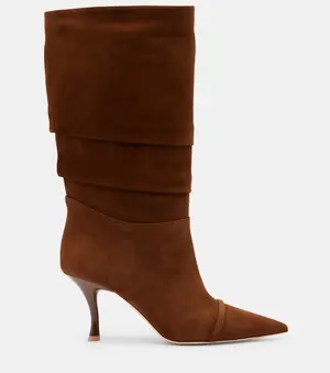 MALONE SOULIERS Isley 70 Suede Ankle Boots