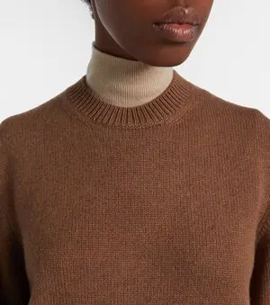 Loro Piana Classic Cashmere Sweater - Brown