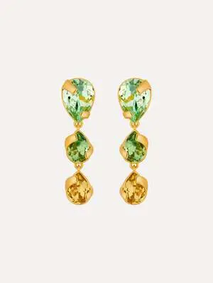 Oscar De La Renta Pear-cut Drop Earrings - One-color