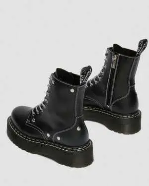 Dr. Martens Jadon Sendal Leather Platform Boots