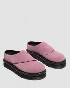 Dr. Martens Zebzag Anywair Suede Platform Mules