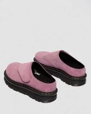 Dr. Martens Zebzag Anywair Suede Platform Mules