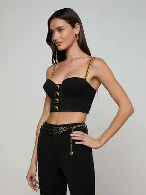 L'Agence Sophia Chain Bralette