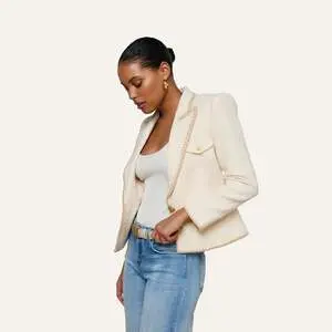 L'Agence Wylla Tweed Blazer