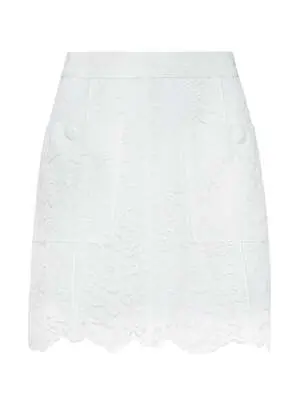 L'Agence Riven Lace Mini Skirt