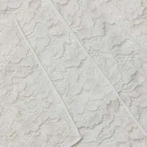 L'Agence Riven Lace Mini Skirt - Ivory