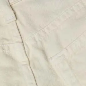 L'Agence Clark Distressed Jean Short - Light Ecru Destruct
