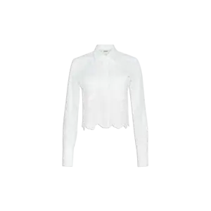 L'Agence Roelle Lace Blouse Top - Ivory