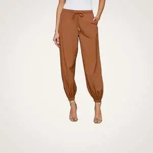 L'Agence Mariko Jogger Pants - Fawn