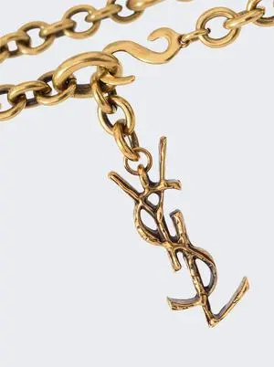 Saint Laurent Cassandre Chain Belt