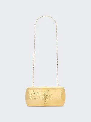 Saint Laurent Metal Evening Clutch - Gold