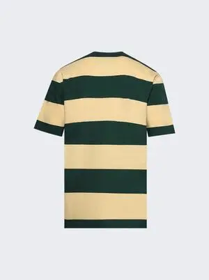 Marni Stripe Tee Ocean And Tobacco - A