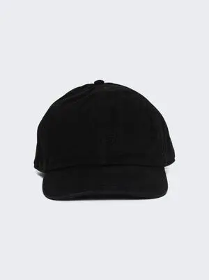 MAISON MARGIELA Cotton Canvas Cap - Black