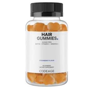 CODEAGE Sugar-free Hair Gummies With Biotin & Zinc - One-color