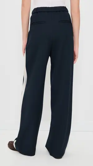 Rag & Bone Siena Wool Side Stripe Pants - Sal