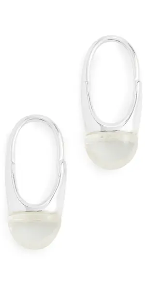 OTIUMBERG Roscida Quartz Earrings - Silver