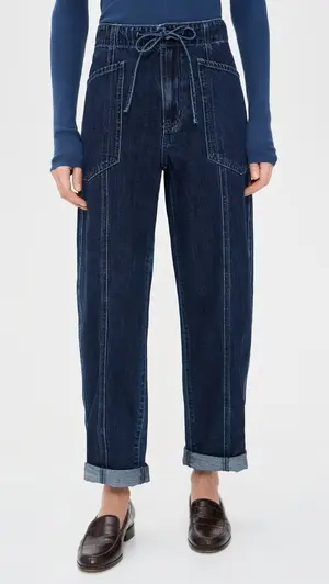 DAZE Villa Drawstring Jeans