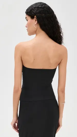 Norma Kamali Sleeveless Strapless Top