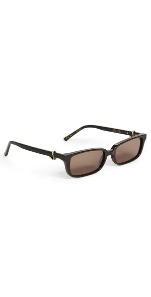 LUV LOU The Phoebe Sunglasses - Dark Chocolate