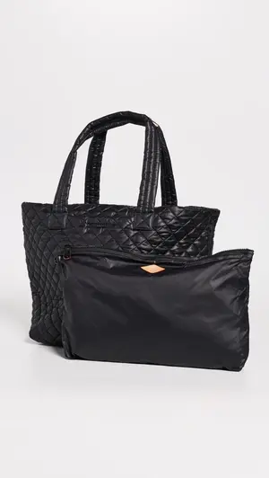 Mz Wallace Medium Metro Deluxe Tote Bag - Black