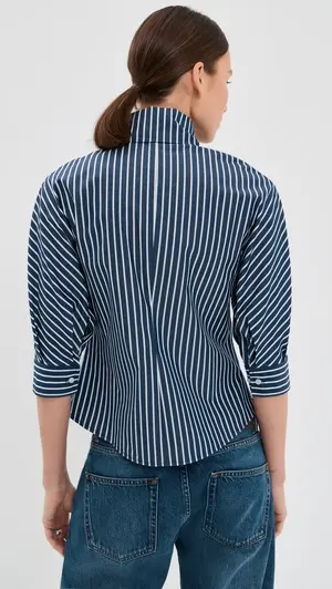 KALLMEYER Lilette 3/4 Sleeve Button-down