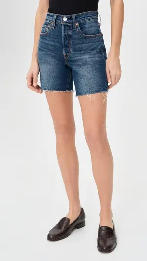 LEVI'S 501 Mid Thigh Denim Shorts
