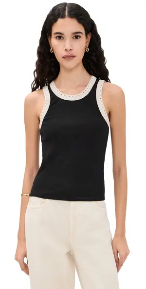 Z Supply Clarke Rib Tank - Black
