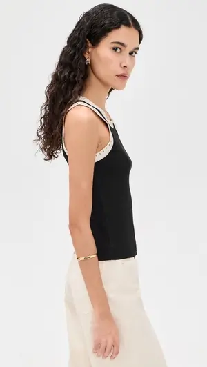 Z Supply Clarke Rib Tank - Black