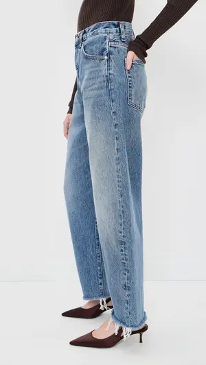 FRAME The Bubble Crop Jeans