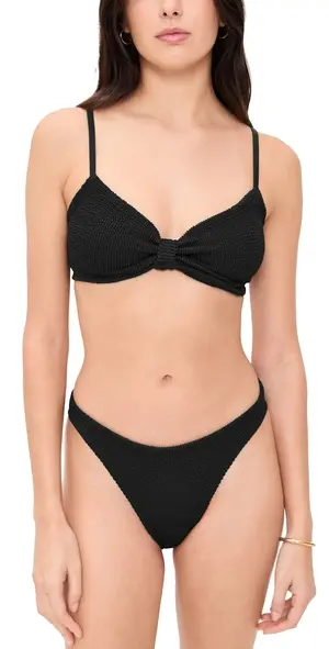 Hunza G Alicia Bikini Set - Black