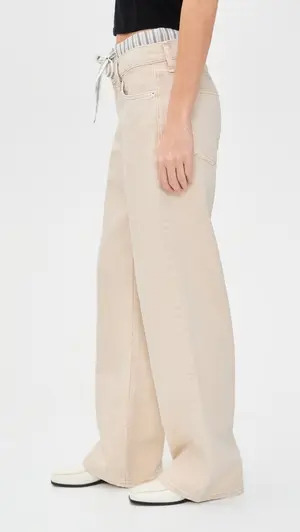 Rag & Bone Saige Full Boxer Pants