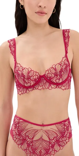 Bluebella Amarosa Wired Bra - Virtual Pink/sheer