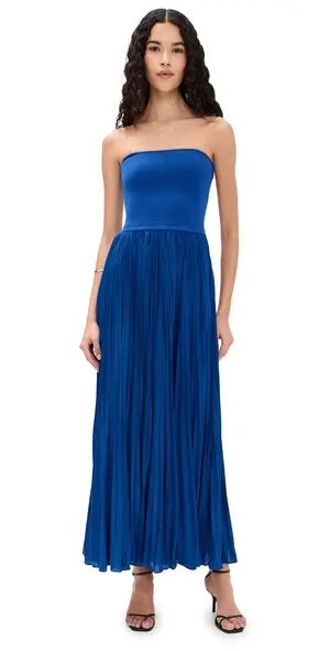 LA LIGNE Strapless Midi Dress