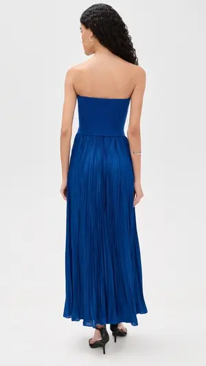 LA LIGNE Strapless Midi Dress