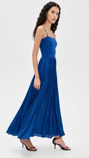 LA LIGNE Strapless Midi Dress