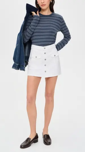 LEVI'S Button Front Skort