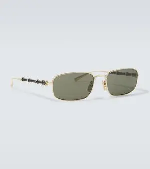Gucci Bamboo Rectangle Sunglasses