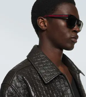 Gucci Square Frame Sunglasses - Black