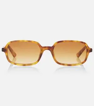 Chloé Rectangular Sunglasses - Brown