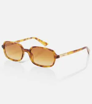 Chloé Judy Rectangle Sunglasses - Brown