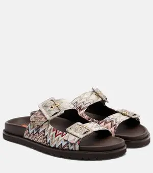 Missoni Clea Zigzag Sandals - Multicoloured