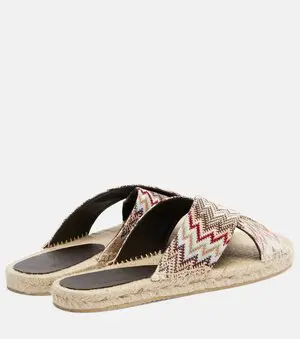 Missoni Harlow Zigzag Espadrille Sandals - Multicoloured