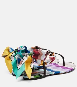 Missoni Dora Twill Sandals