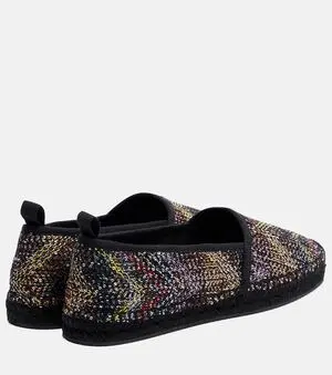 Missoni Elle Sequined Espadrilles - Multicoloured